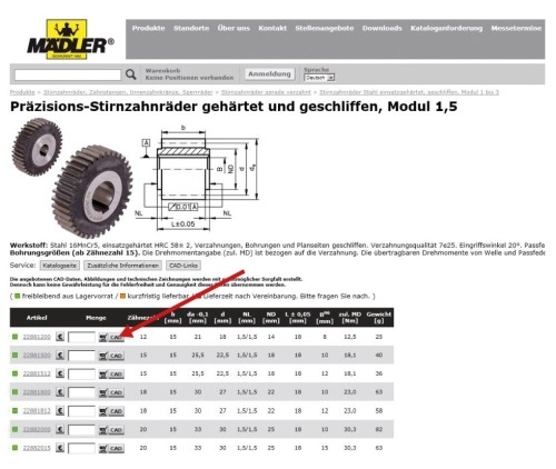 MÄDLER Webshop